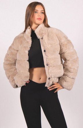 Passioni Fellimitatjacke Noelle - Basic Faux Fur Winterjacket