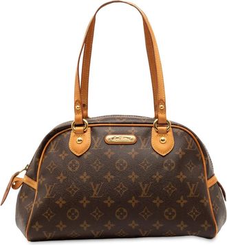 Louis Vuitton Crossbody Bags - Monogram Montorgueil PM - Gr. unisize - in Braun - f&uuml;r Damen