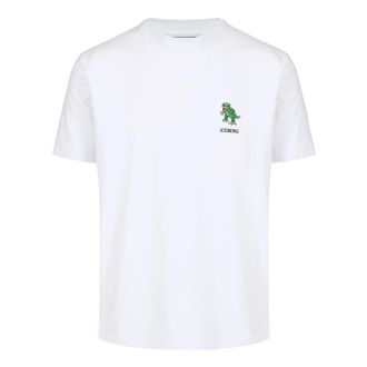 Iceberg Homme, Tops, Blanc, Taille: M T-shirt ajust&eacute; en jersey stretch