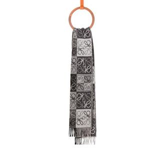 Loewe Echarpe Anagram en laine et cachemire