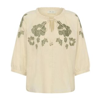 Cream Femme, Blouses et Chemises, Beige, Taille: 42 FR Blouses & Chemises