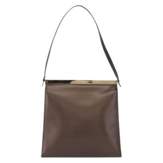 Gucci Sac bandouli&egrave;re Vintage Pre-owned - Femme - Pre-owned - Brun - Taille: ONE Size