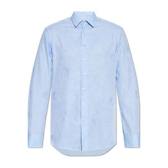 Etro Hemd mit dekorativem Muster - - Shirts - Herren - Blau - 2XL