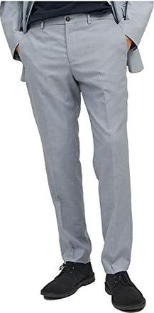Jack & Jones JPRSOLARIS Trouser Noos, Pantalon de Costume pour des Hommes, Cashmere Blue/Fit:Super Slim FIT, 46