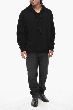 Off-white FOR EVER Cotton-Knit Hoodie 3D DIAG Off-White