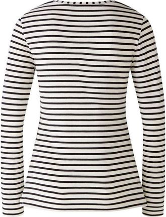 Oui Langarmshirt SUMIKO (1-tlg) Plain/ohne Details