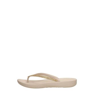 FitFlop Femme, Chaussures, Beige, Taille: 38 EU iQushion Sparkle Flip Flop