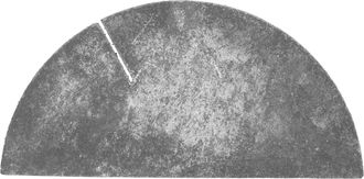 NUOBESTY DIYEAH Halbrundes Keramik-Stützkissen zum Brennen im Töpferofen - Wiederverwendbare Siliziumkarbidmatte, feuerfestes Ofenmöbel zum Bildhauen, Glasiere