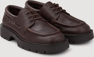 Sandro Moccassins en cuir &agrave; semelle chunky