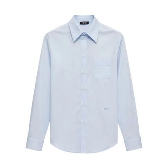 N&deg;21 Hemd mit aufgesetzter Tasche - - Shirts - Herren - Blau - M