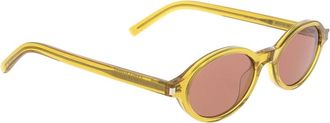 Saint Laurent Jeanne Sonnenbrille - - Accessories - unisex - Gelb - ONE SIZE