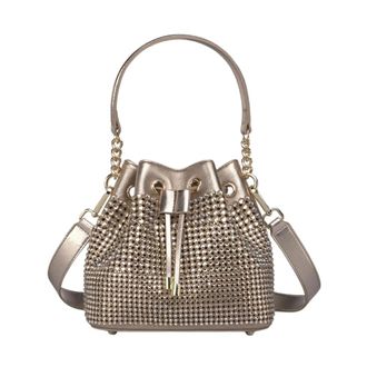 Alma En Pena Alma EN Pena, Femme, Sacs, Jaune, Taille: ONE Size Sac seau en strass