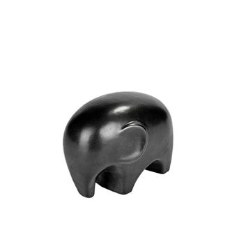 LAMBERT Hathi ElefantKeramik anthrazit H 9 cm, L 12 cm