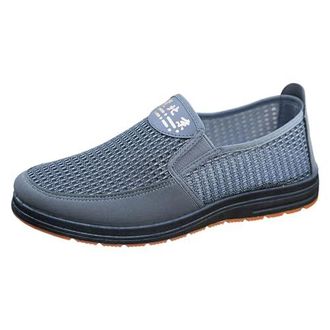 Generico Chaussures Hommes Chaussures de Marche en Mesh Respirant Printemps &Eacute;t&eacute; Casual Asakuchi, gris, 40 EU