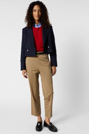 Gerard Darel Pantalon 7/8 en coton - ATHENAIS - Safari