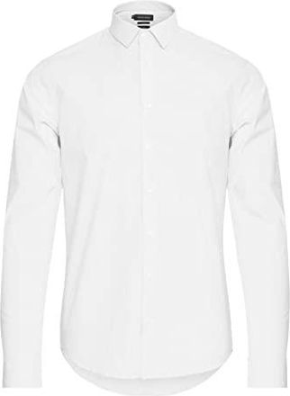 Casual Friday Casual friday chemise pour homme coupe slim business 500924 - Blanc (50105 Bright white) - Large