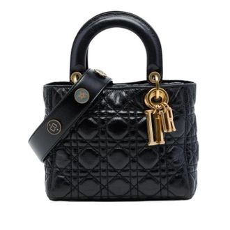 Dior Pre-owned Lady Dior Handtasche - - Pre-owned - Damen - Schwarzk - ONE SIZE