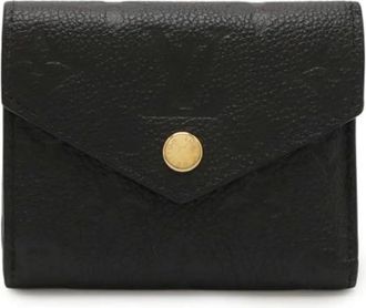 Louis Vuitton unisex, Pre-owned, Noir, Taille: ONE Size Portefeuille en toile Pre-owned