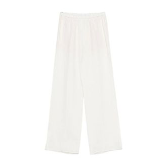Forte_Forte Femme, Pantalons, Blanc, Taille: 36 FR Wide Pantalons