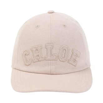 Chlo&eacute; Signature Cap - Femme - Accessoires - Rose - Taille: S