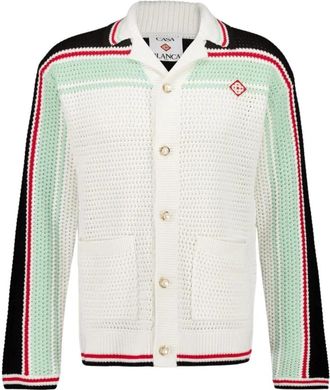 Casablanca Homme, Pulls, Multicolore, Taille: M Cardigans