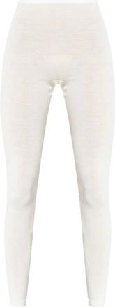 Hanro Femme, Pantalons, Beige, Taille: 40 FR Woolen Silk Longleg