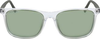 Lacoste Mens Sunglasses L882S/N - Crystal/Khaki with Lens