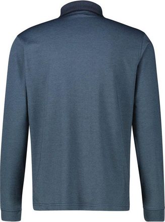 Lerros Sweatshirt Langarm Polo mit Brusttasche aus Baumwollmix
