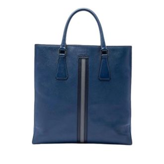 Prada Pre-owned Vintage Tote Bag - - Pre-owned - Damen - Blau - ONE SIZE