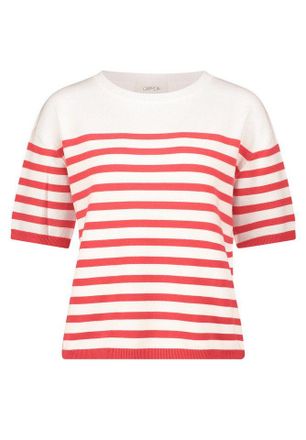 Cartoon Kurzarmshirt Damen mit Rundhalsausschnitt (1-tlg)