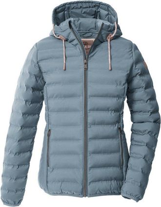 G.I.G.A. DX by killtec Steppjacke Damen Steppjacke OOGW 1 Leichte Steppjacke, wasserabweisend, weitenregulierbare Kapuze