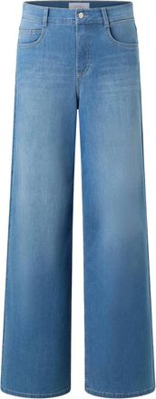 Angels Femme, Jeans, Bleu, Taille: 46 FR L32 Liva Wide Jeans