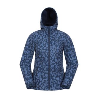 Mountain Warehouse Exodus Softshelljacke Wasserbest&auml;ndig f&uuml;r Damen (Dunkelblau)