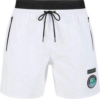 Iceberg Homme, Maillots de bain, Blanc, Taille: M Boxer de bain