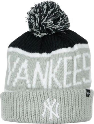 47 Brand Calgary Cuff Knit Pom Pom Hat - - Accessories - Herren - Mehrfarbig - ONE SIZE