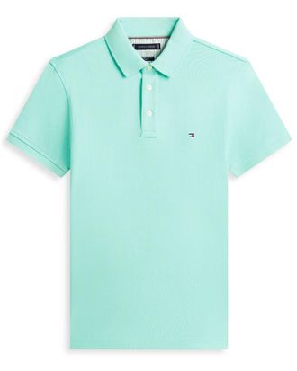 Tommy Hilfiger Piqu&eacute;-Poloshirt Slim Fit 1985 mit Stretch und Logo-Stickerei in
