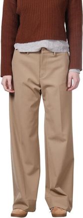Mason's Pantalon chino en laine sur mesure New York Studio - Femme - Pantalons - Beige - Taille: 36 FR
