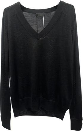 Liu Jo Homme, Pulls, Noir, Taille: M Maglia M.l. 22222