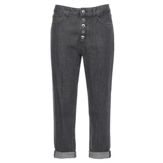 Dondup Cropped Jeans - - Jeans - Damen - Schwarzk - W26