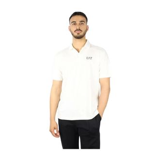 Emporio Armani Emporio Armani Ea7, Homme, Tops, Beige, Taille: XL Polo Chemises