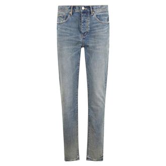 Purple Gebrochene Bronze Skinny Jeans - - Jeans - Herren - Blau - W36