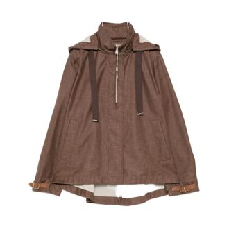 Herno Kapuzenjacke - - Jackets - Damen - Braun - S