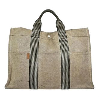 Herm&egrave;s Pre-owned Tote Bag - - Pre-owned - Damen - Beige - ONE SIZE