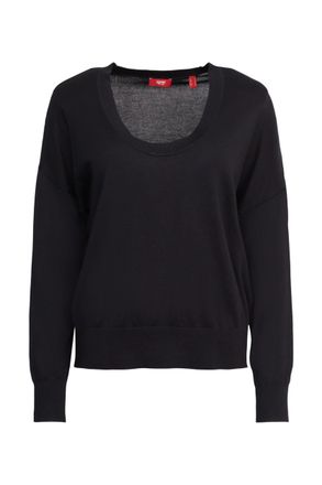 Esprit Damen 113EE1I349 Pullover, 001/BLACK, XXS