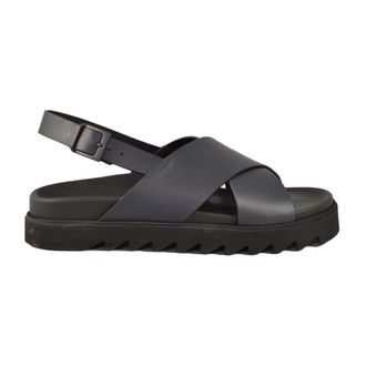 A.Testoni Lederschuhe mit Gummisohle - - Shoes - Herren - Blau - 39 EU