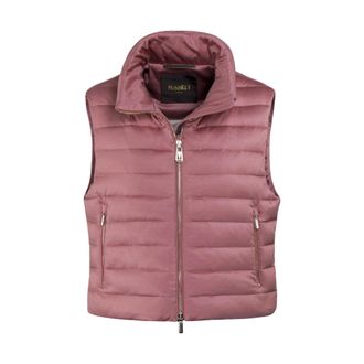 Moorer Femme, Vestes, Rouge, Taille: 36 FR Gladys Gilet