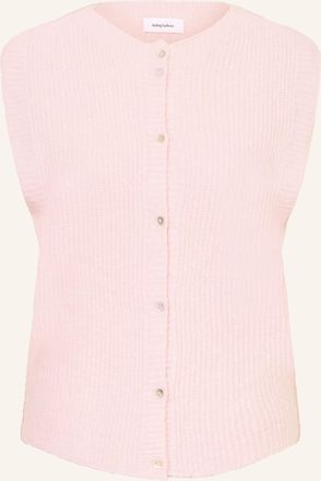Darling Harbour Darling Harbour Strickweste Mit Alpaka rosa