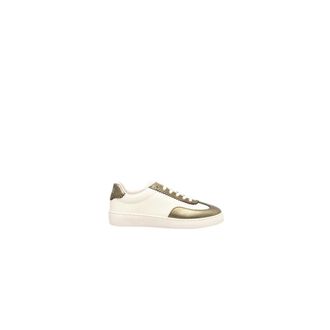 Scotch & Soda Femme, Chaussures, Blanc, Taille: 39 EU Baskets Basses en Cuir