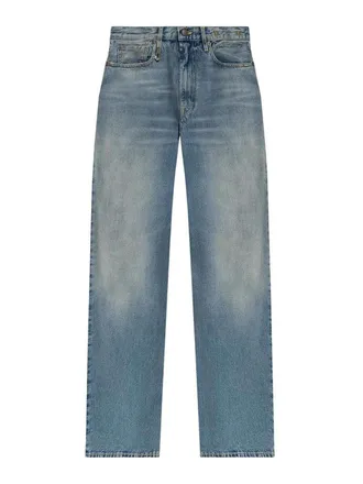 R13 Straight Leg Jeans - Blau
