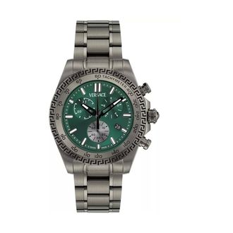 Versace Homme, Accessoires, Vert, Taille: ONE Size Ve9K00624 Watch